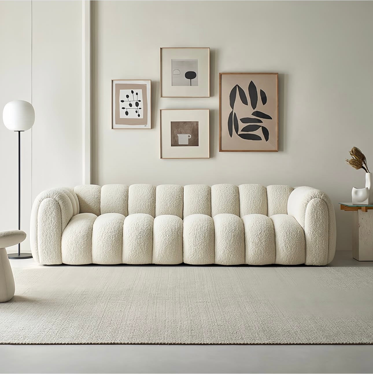 Aria Boucle Couch – Modern House